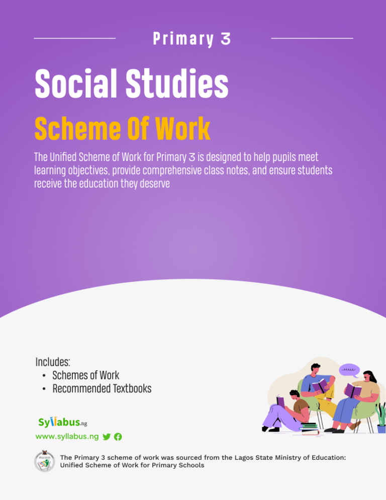 Primary 3 Social Studies Scheme of Work | Download Free PDF - SyllabusNG
