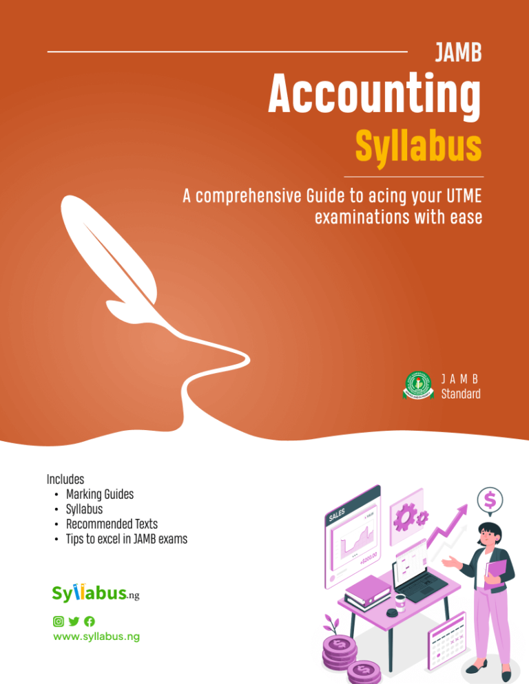 JAMB Accounting Syllabus 2025/2026| Download PDF For Free - SyllabusNG