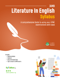 JAMB Literature-in-English Syllabus 2025/2026| Download PDF - SyllabusNG
