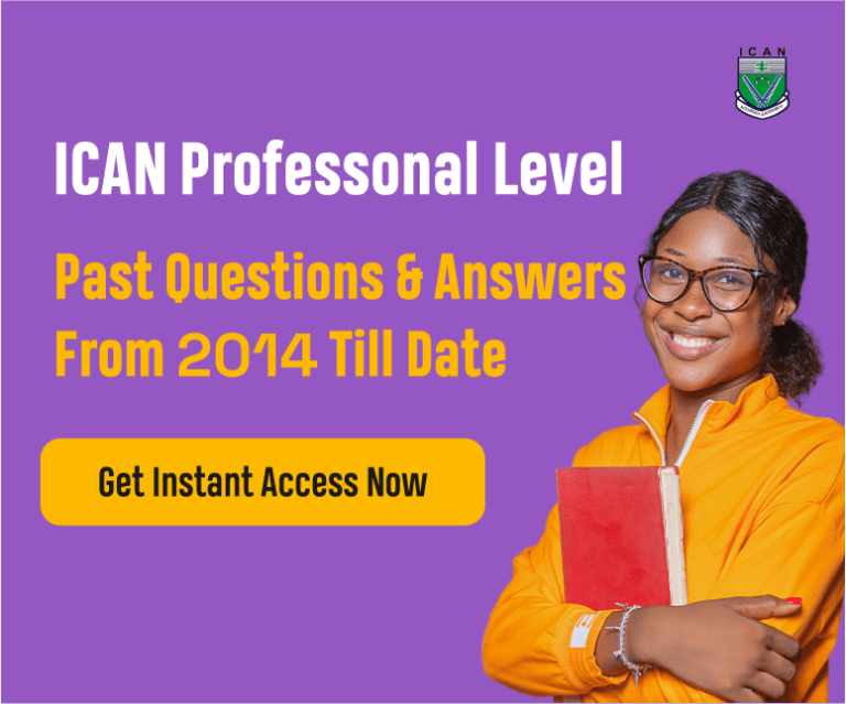 ICAN Professional Level Syllabus | Download PDF For Free - SyllabusNG
