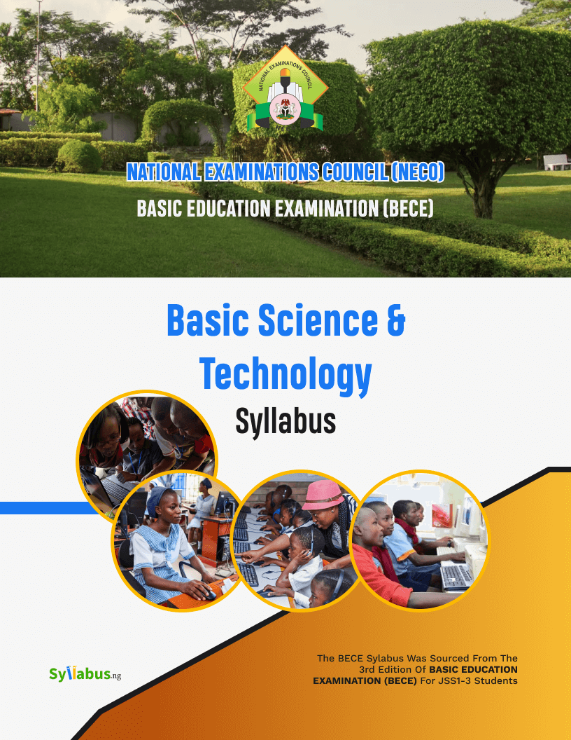 BECE/Junior WAEC Syllabus for Basic Science and Technology | Download ...