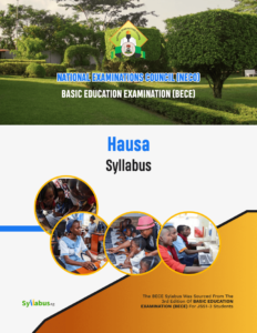 BECE/Junior WAEC Syllabus for Hausa | Download Free PDF - SyllabusNG