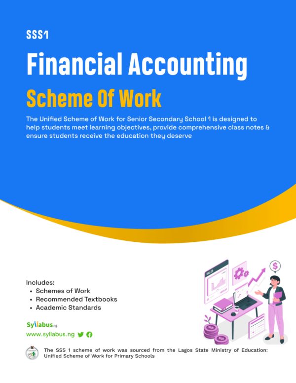 SS1 Financial Accounting Scheme of Work-PDF | 1st 2nd&3rd Term - SyllabusNG