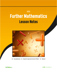 SS2 Further Mathematics Lesson Notes SyllabusNG SS2 Further Mathematics Lesson Notes SyllabusNG