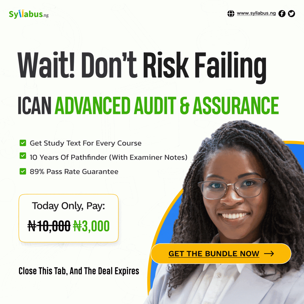 ICAN Professional Level Syllabus | Download PDF For Free - SyllabusNG