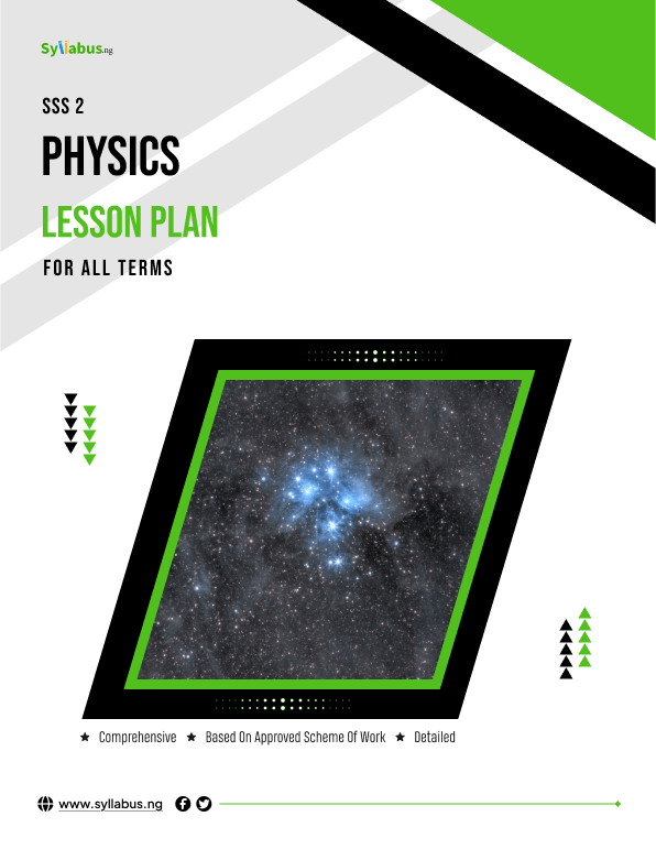 SS2 Physics Lesson Plan | 1st, 2nd and 3rd Term | Download PDF - SyllabusNG
