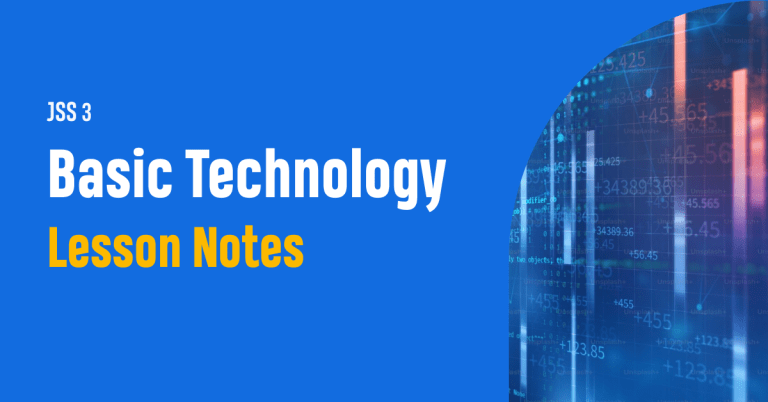 JSS3 Basic Technology Scheme of Work-PDF|1st, 2nd & 3rd Term | - SyllabusNG