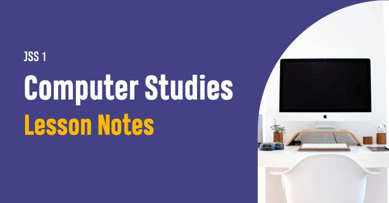 JSS1 Computer Studies Scheme of Work- PDF| 1st,2nd &3rd Term| - SyllabusNG