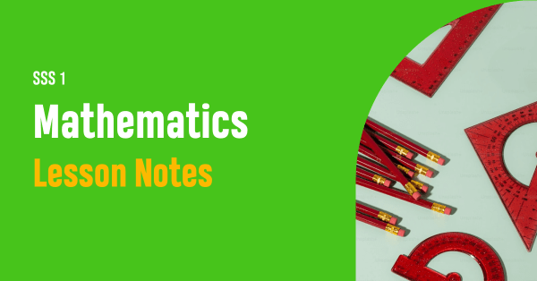 SS1 Mathematics Scheme of Work-PDF| 1st, 2nd &3rd Term |Get - SyllabusNG